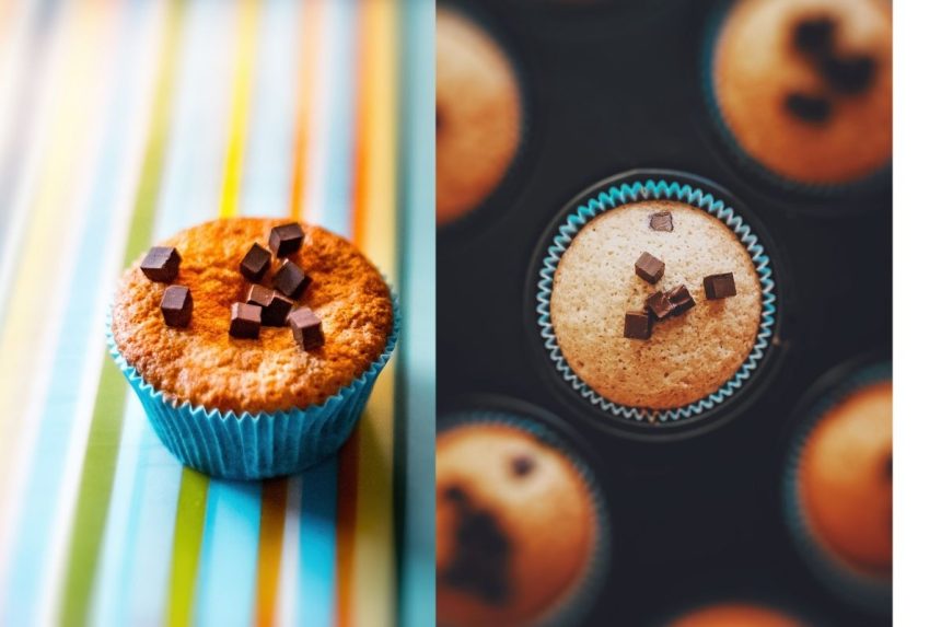 Mini bolinho de cenoura com calda de chocolate: fica uma delícia ...