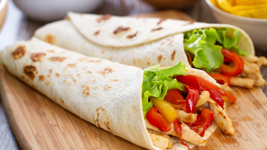 Wrap de frango cremoso: receita light, prática e incrivelmente saborosa